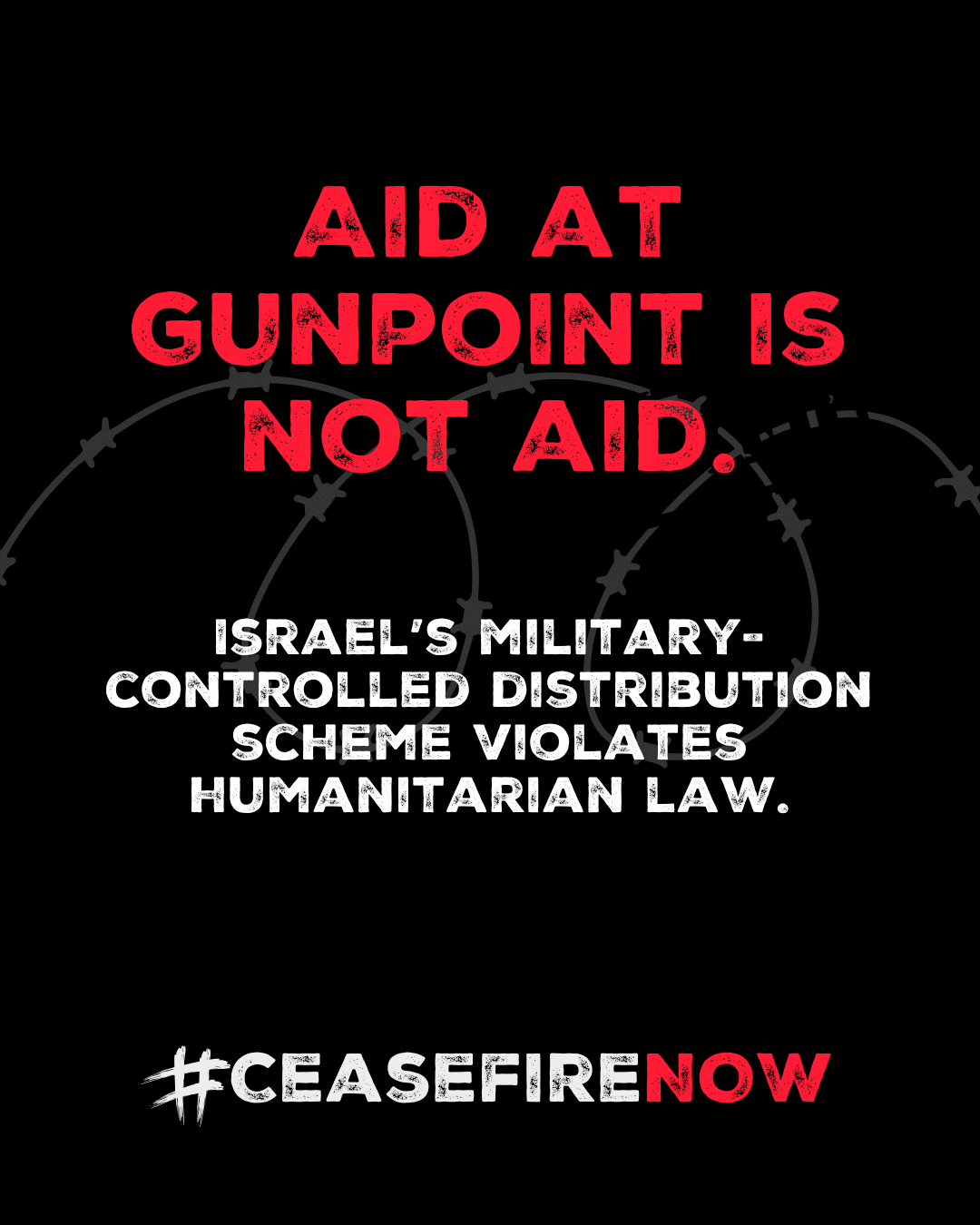 Gaza: Starvation or Gunfire - This is Not a Humanitarian Response